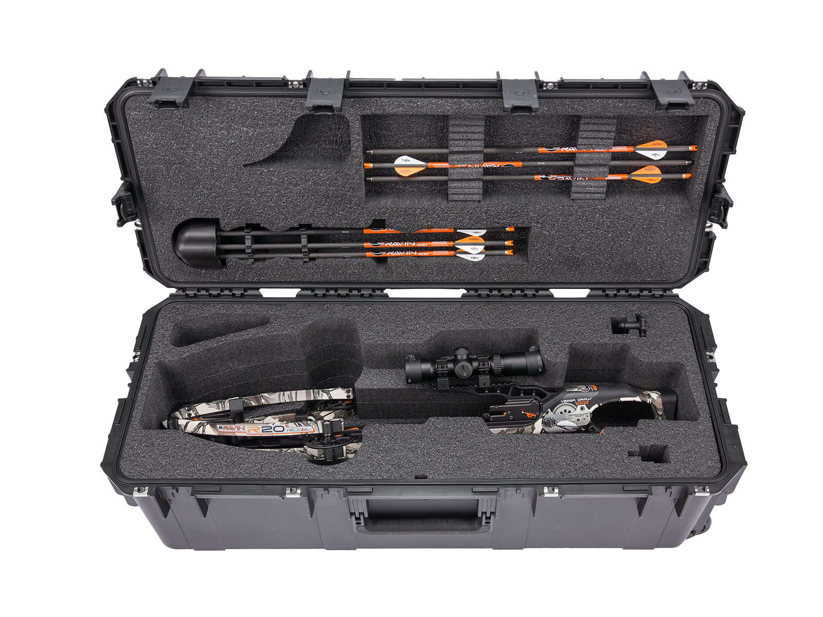 SKB iSeries 3613-12 Waterproof Case - Black - Ultimate Crossbow Inlay - Image 2